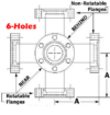 CF 6-Way Cross - Apex Vacuum